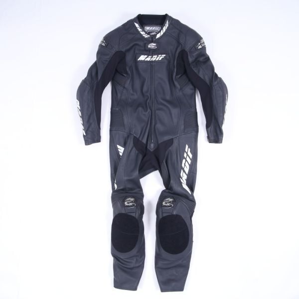 Yahoo!オークション - 返品可 52 MFJ公認 美品 レザーレーシングスーツ...