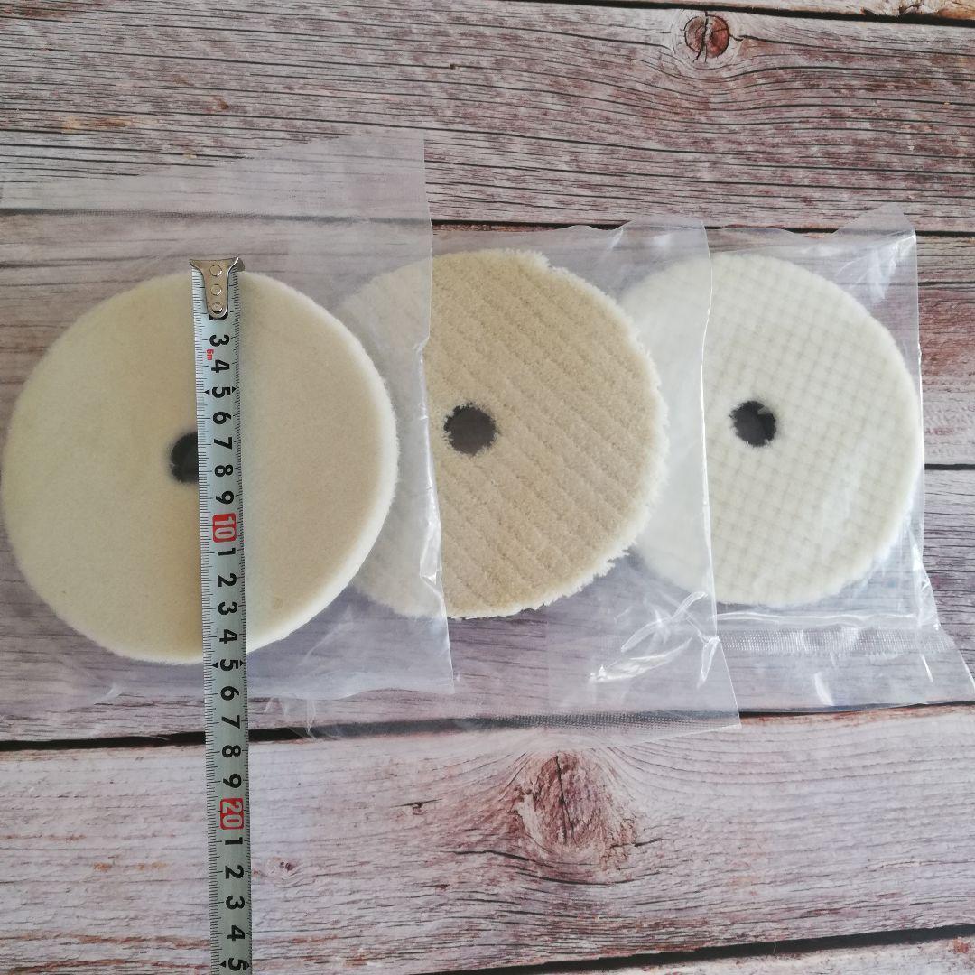 Yahoo!オークション - a088・ウールバフ 電動 ポリッシャー 用150mm 荒...