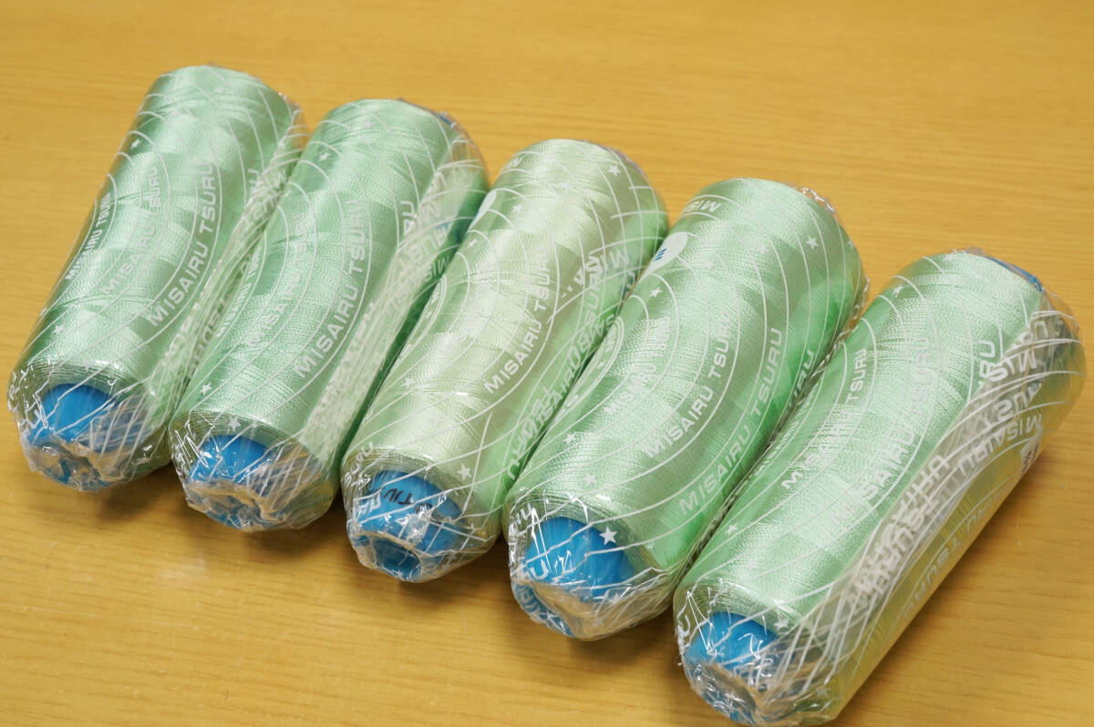 Yahoo!オークション - 新品/使用感有 堅牢染ミサイルツル 刺繍ミシン糸...