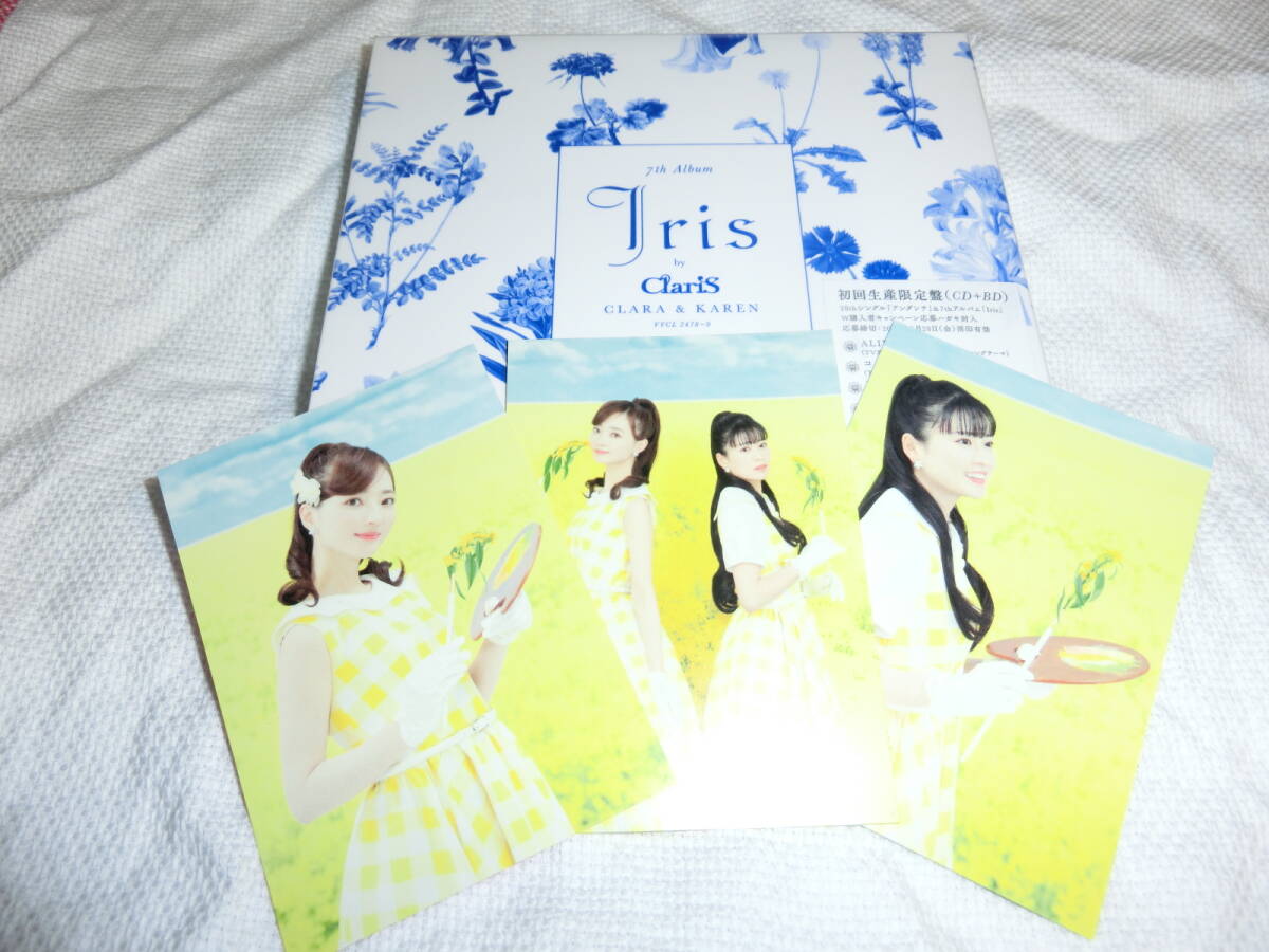 ClariS Iris 初回生産限定盤 CD＋Blu-ray + トレカカード 非売品(アニメソング一般)｜売買されたオークション情報、yahooの商品情報をアーカイブ公開 - オークファン ...