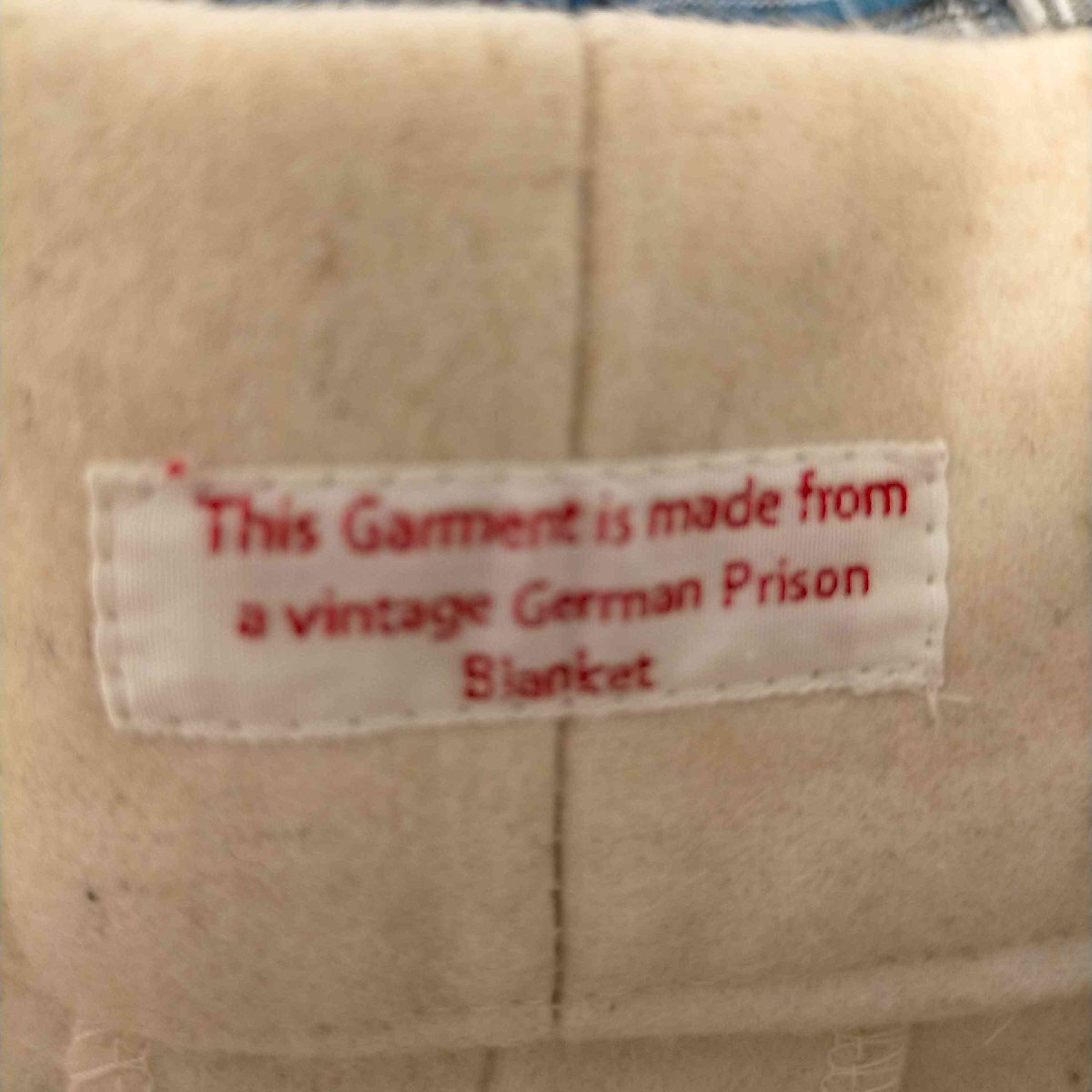 FRANK LEDER(フランクリーダー) 22AW GERMAN PRISON BLANKET FRANK LEDER(フランクリーダー) 22AW GERMAN PRISON BLANKET