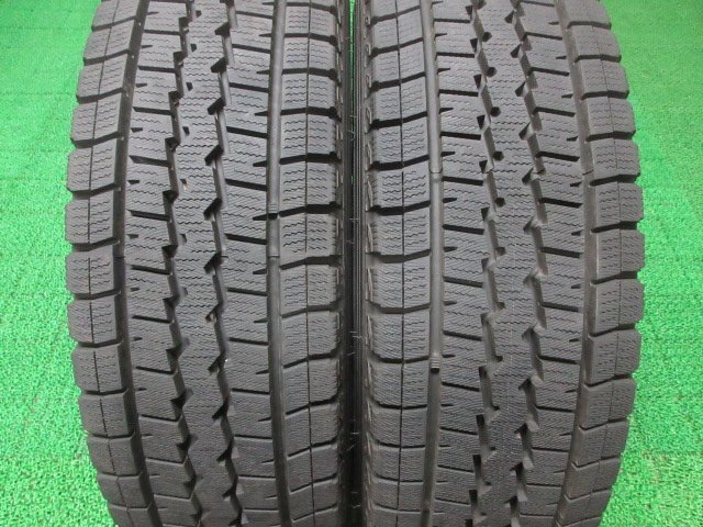 Yahoo!オークション - Q009195/80R15 107/105 超溝高 9分山 スタッドレ...