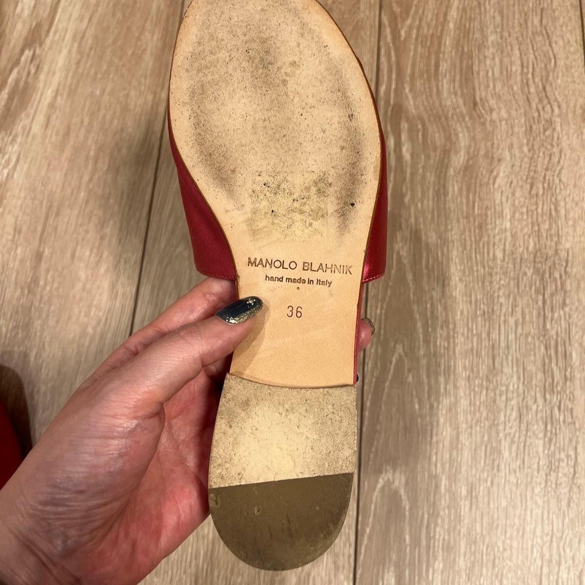 値下中美品 MANOLO BLAHNIK マノロブラニク サテン サンダル 36 値下中美品 MANOLO BLAHNIK マノロブラニク サテン サンダル 36
