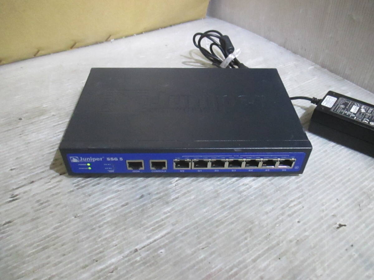 Yahoo!オークション - [F1-4/J60528-1] Juniper ルーターSSG5