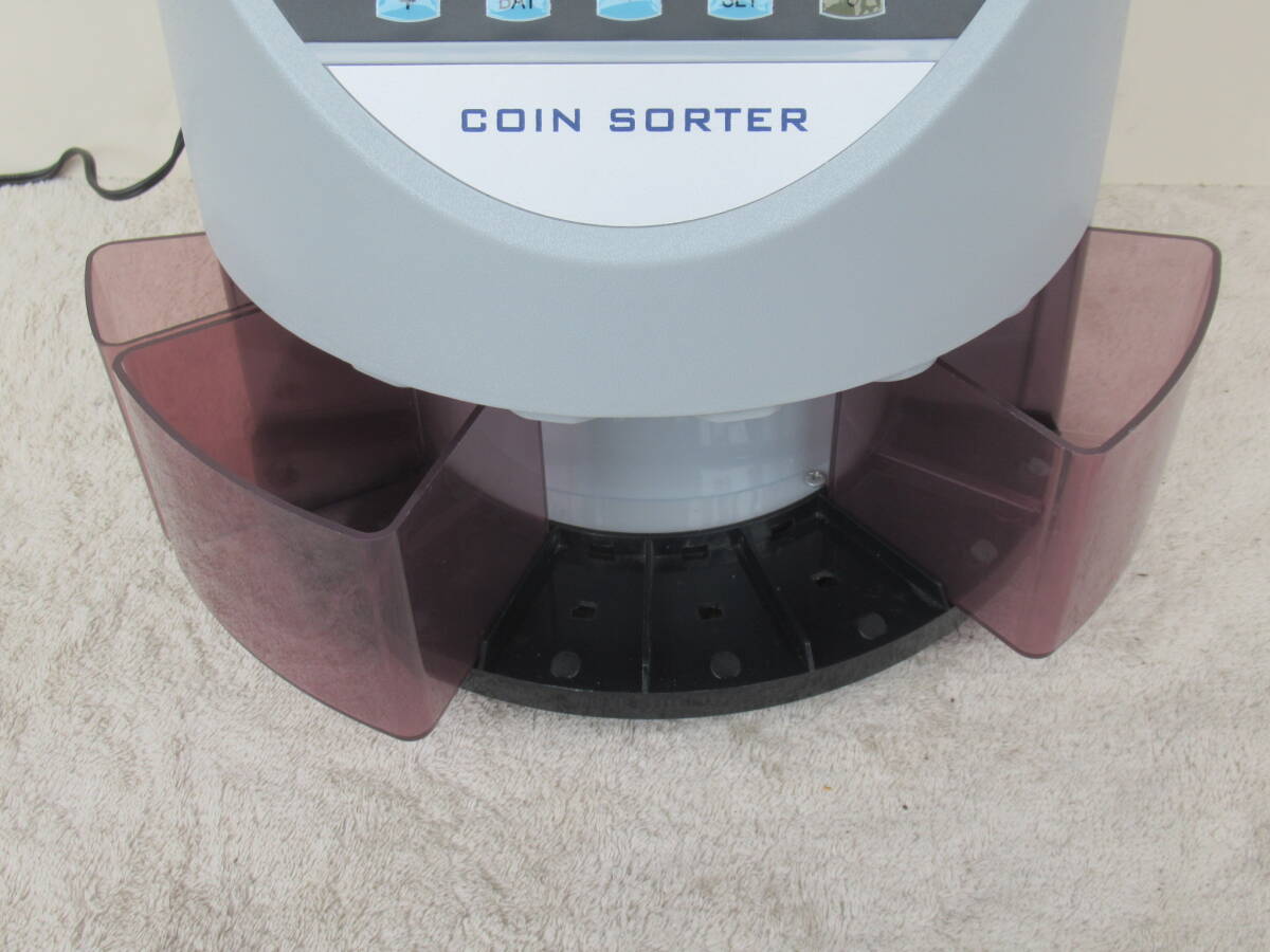 Yahoo!オークション - 卓上 コインカウンター ELECTRONIC COIN SORTER ...