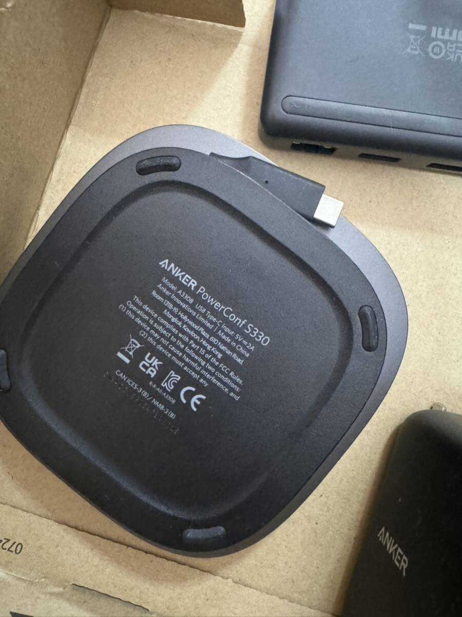 Yahoo!オークション - 08 Anker PowerConf S330 Anker PowerCore 10000...