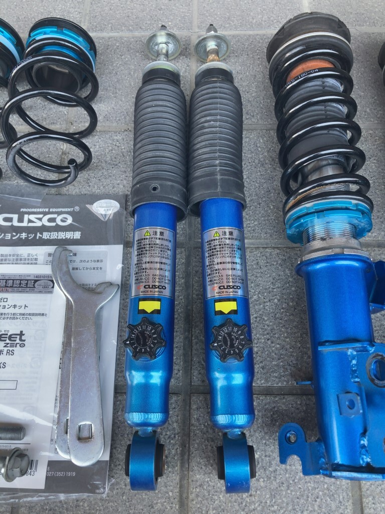 Yahoo!オークション - HA36S アルト FF 車高調 CUSCO street ZERO フロ...