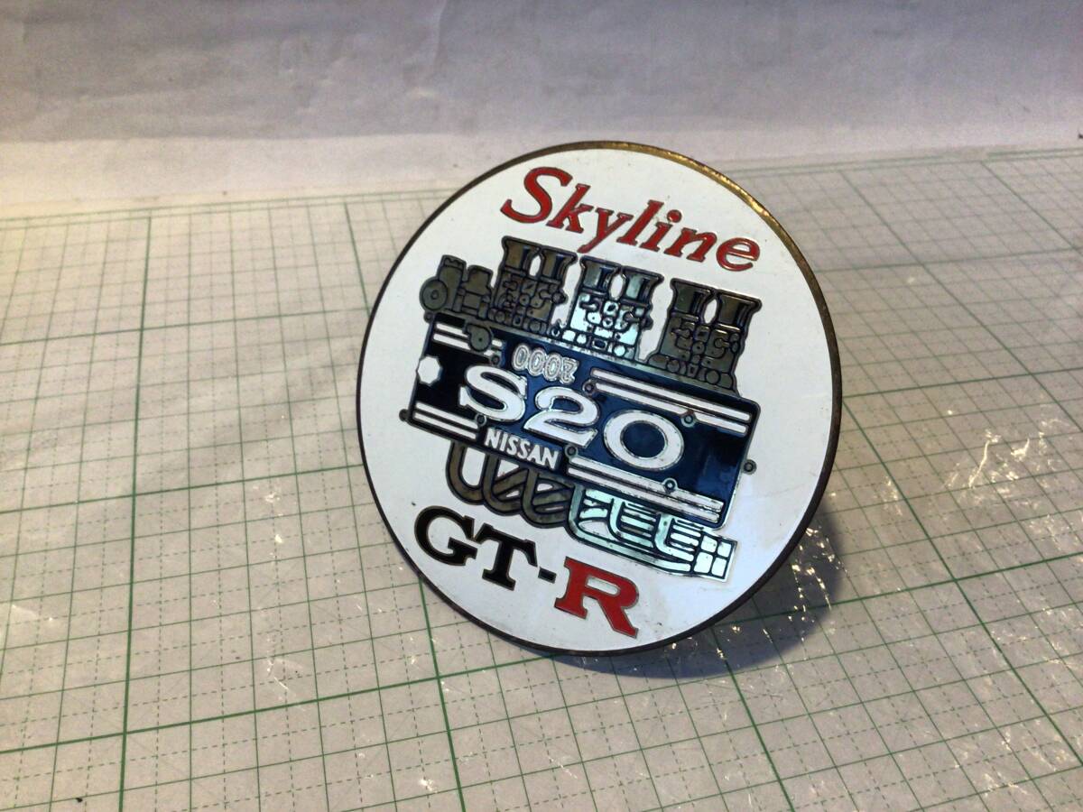 Yahoo!オークション - SKYLINE GT-R S20 カーバッジ グリルバッジ グリ...