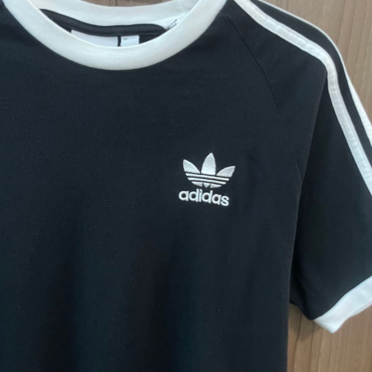 adidas originals トレフォイル スリーストライプ ロゴ リンガー adidas originals トレフォイル スリーストライプ ロゴ リンガー