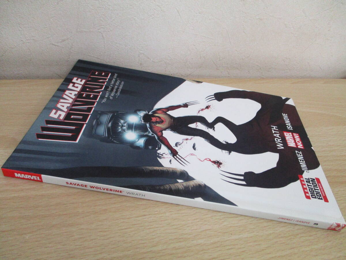 Yahoo!オークション - A62 Savage Wolverine Volume 3 Wrath MARVEL S6...