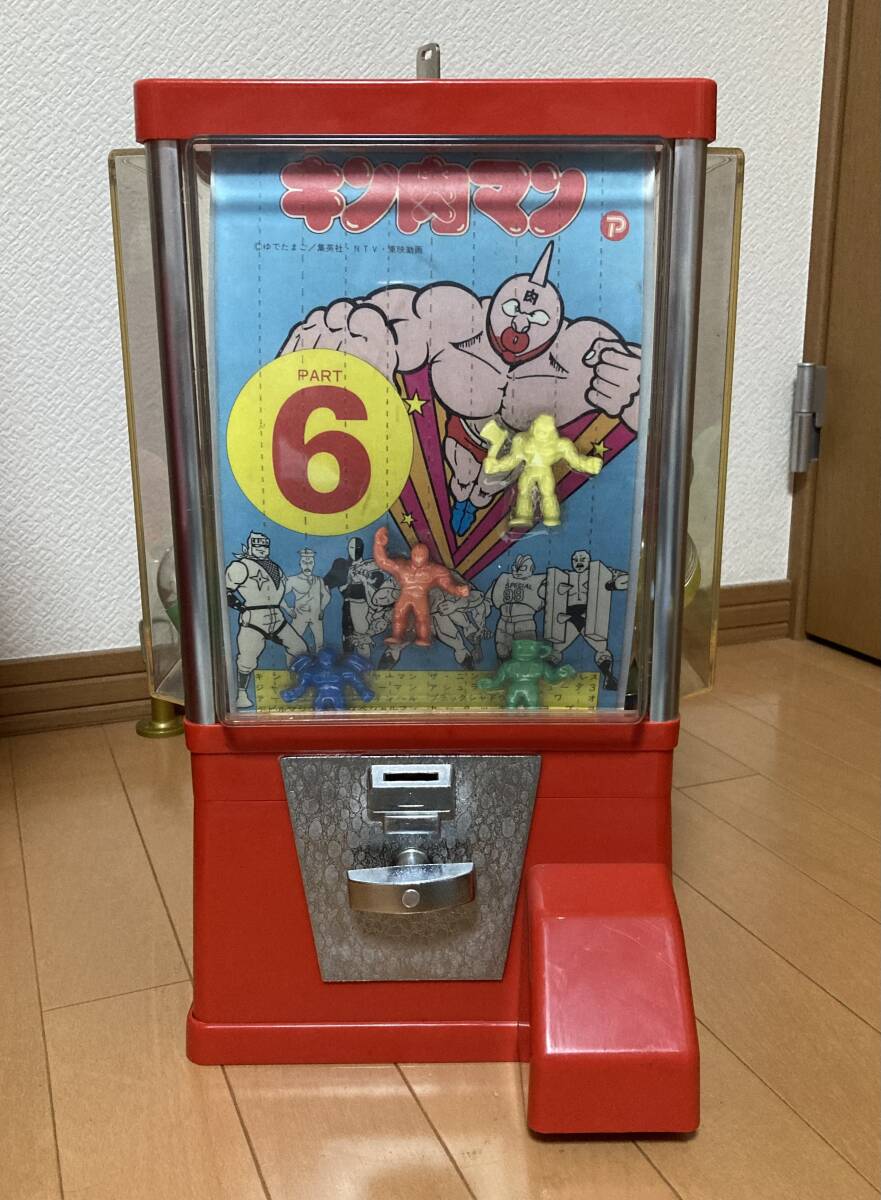 Yahooオークション ガチャガチャ キン肉マン 本体セット 美品 コス