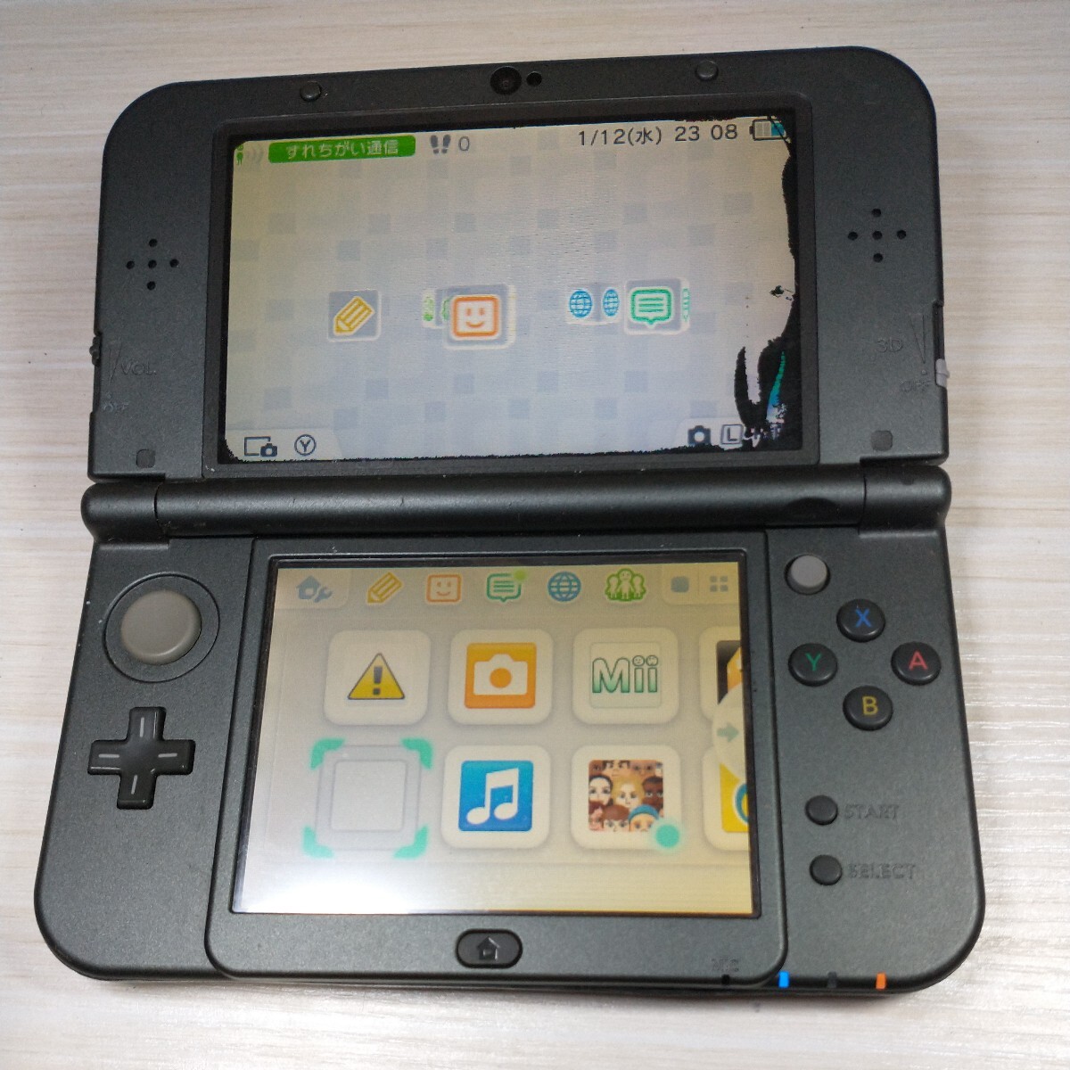 任天堂 Nintendo New 3DSLL ニンテンドー3DS メタリックブラック ジャンク(ニンテンドー3DS本体)｜売買されたオークション情報、yahooの商品情報をアーカイブ公開 ...