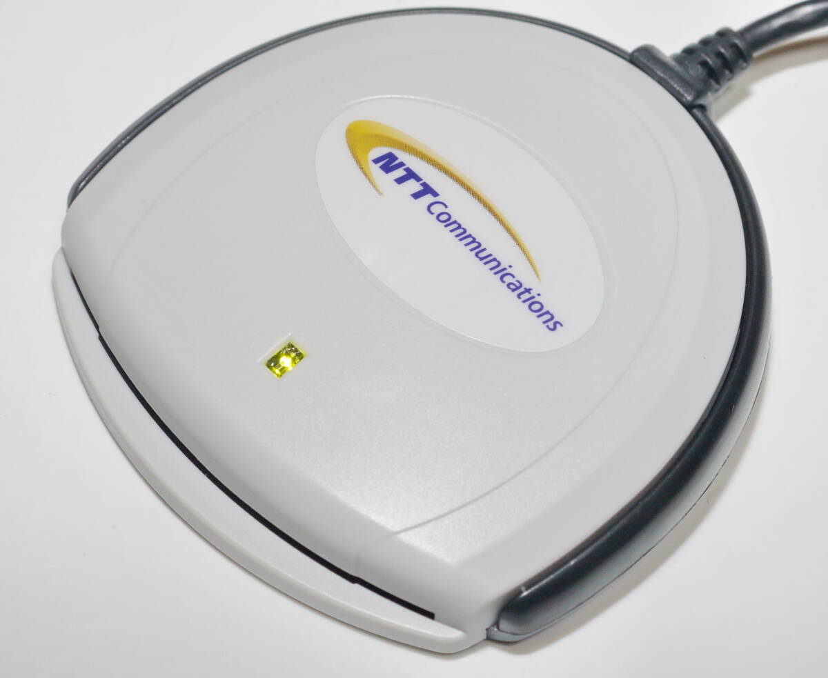 Yahoo!オークション - NTT Communications ICカードリーダーライタ SC...