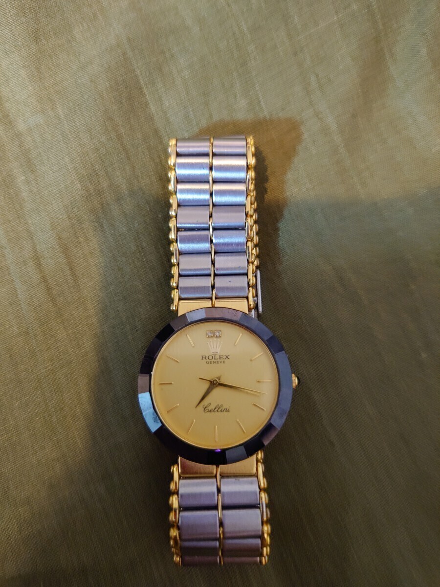 Yahoo!オークション - ROLEX cellini 腕時計