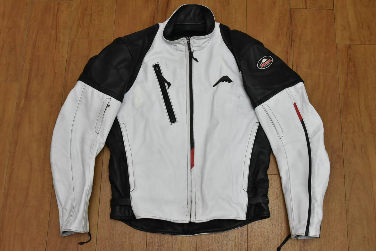 KUSHITANI クシタニ K-0609 ターマックモトジャケット レザージャケット サイズXL 肩肘背中パット付き ライディング 牛革(XLサイズ以上)｜売買されたオークション情報 ...