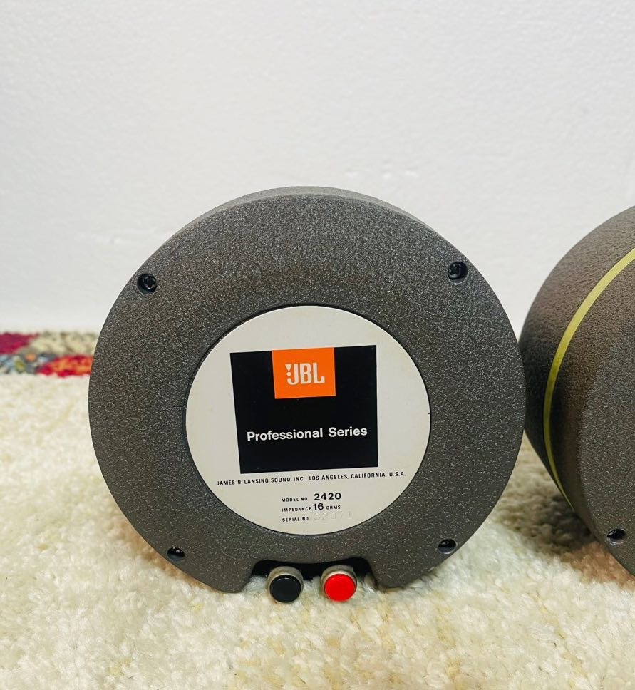 Yahoo!オークション - JBL 2420 ドライバーユニット スピーカー ペア