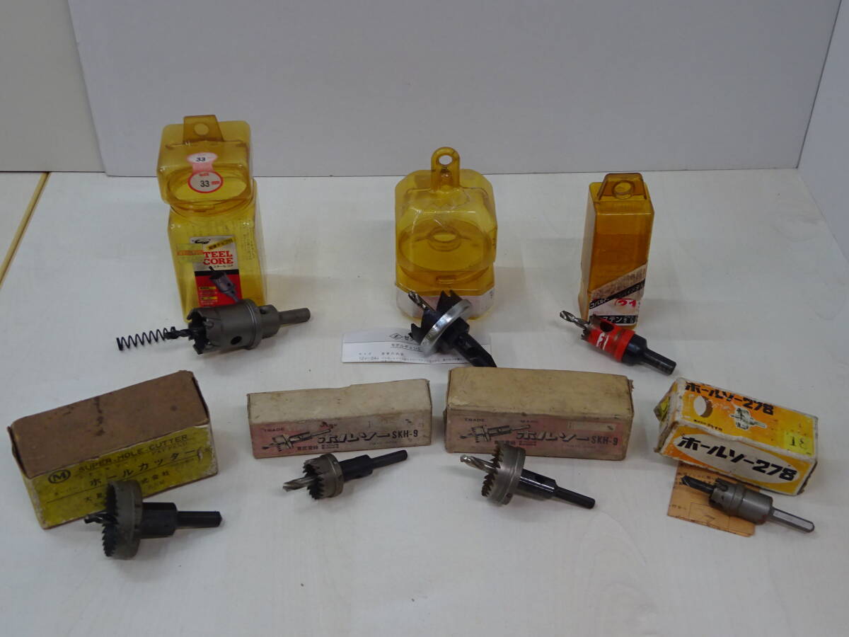 Yahoo!オークション - 18004 ホールソー ホルソー スチールコア各種 7...