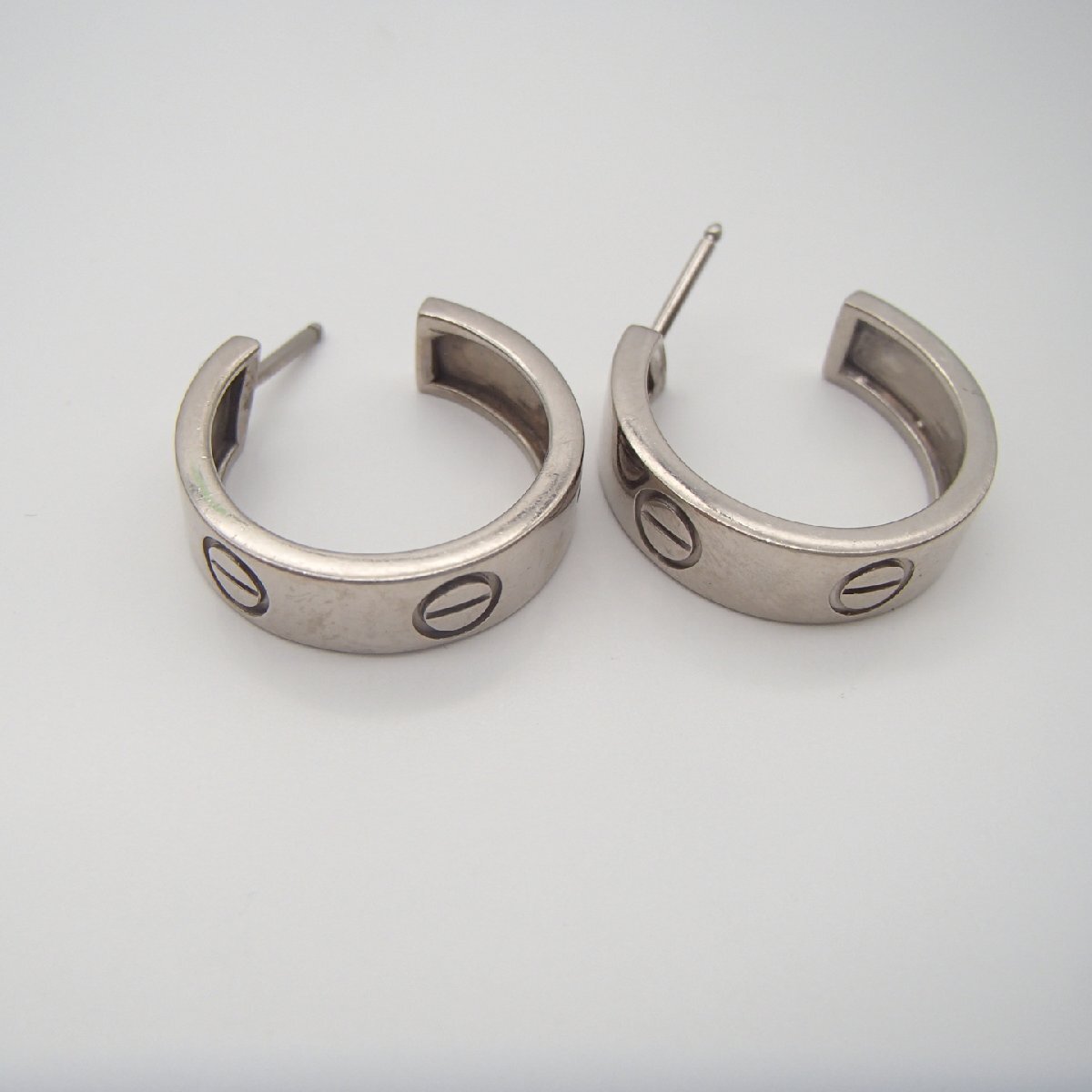 Cartier カルティエ ラブピアス / K18 750 約8.6g / アクセサリー SI(イヤリング、ピアス)｜売買されたオークション情報、yahooの商品情報をアーカイブ公開 ...