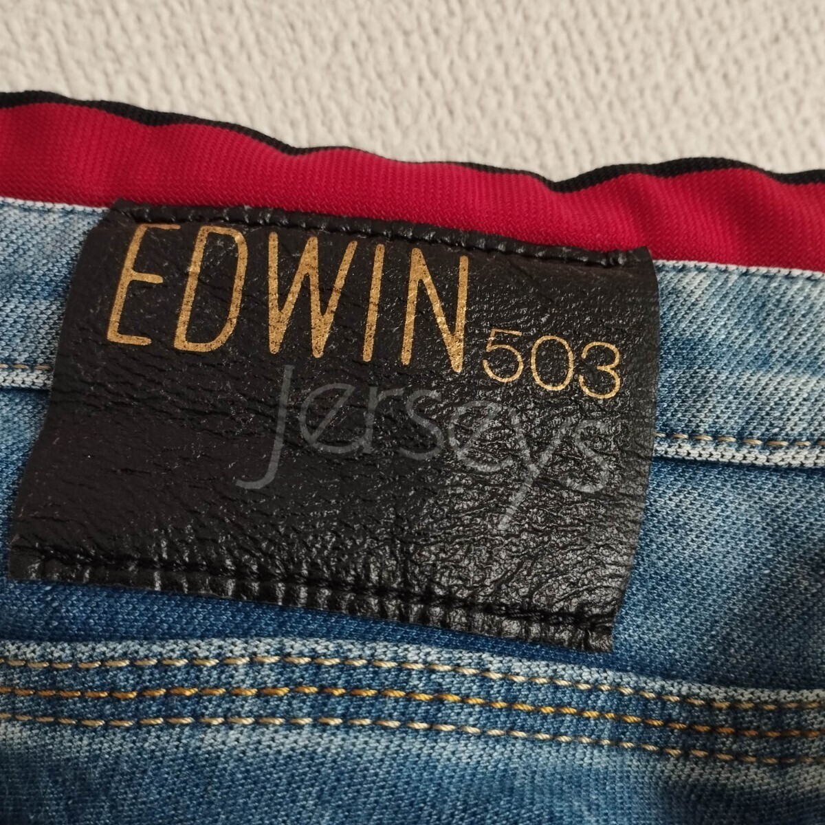 Yahoo!オークション - EDWIN 503 jerseys ER007L ジャージーズ Mサイズ...