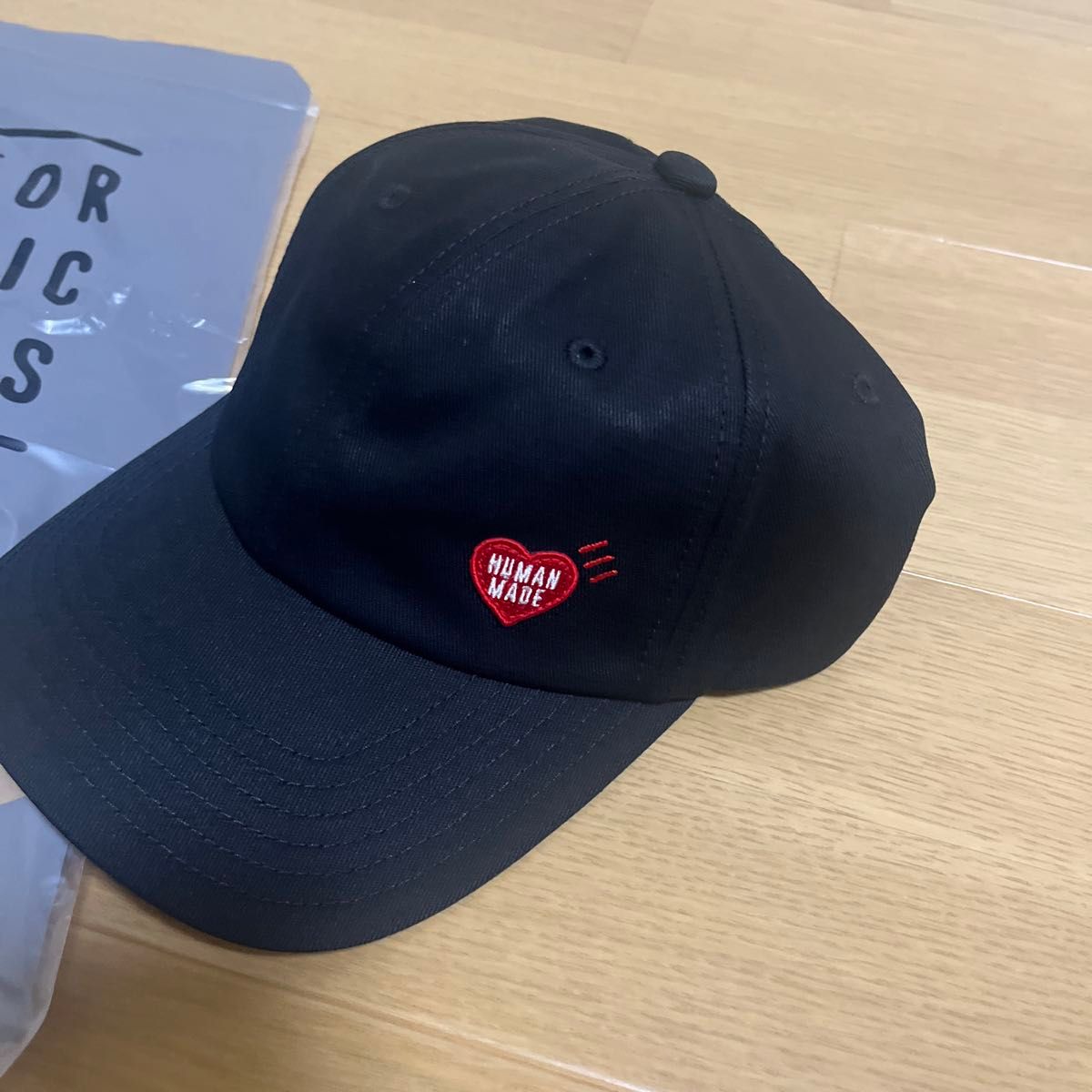 HUMAN MADE 6 PANEL TWILL CAP ブラック 新品未開封 ヒューマン HUMAN MADE 6 PANEL TWILL CAP ブラック 新品未開封 ヒューマン