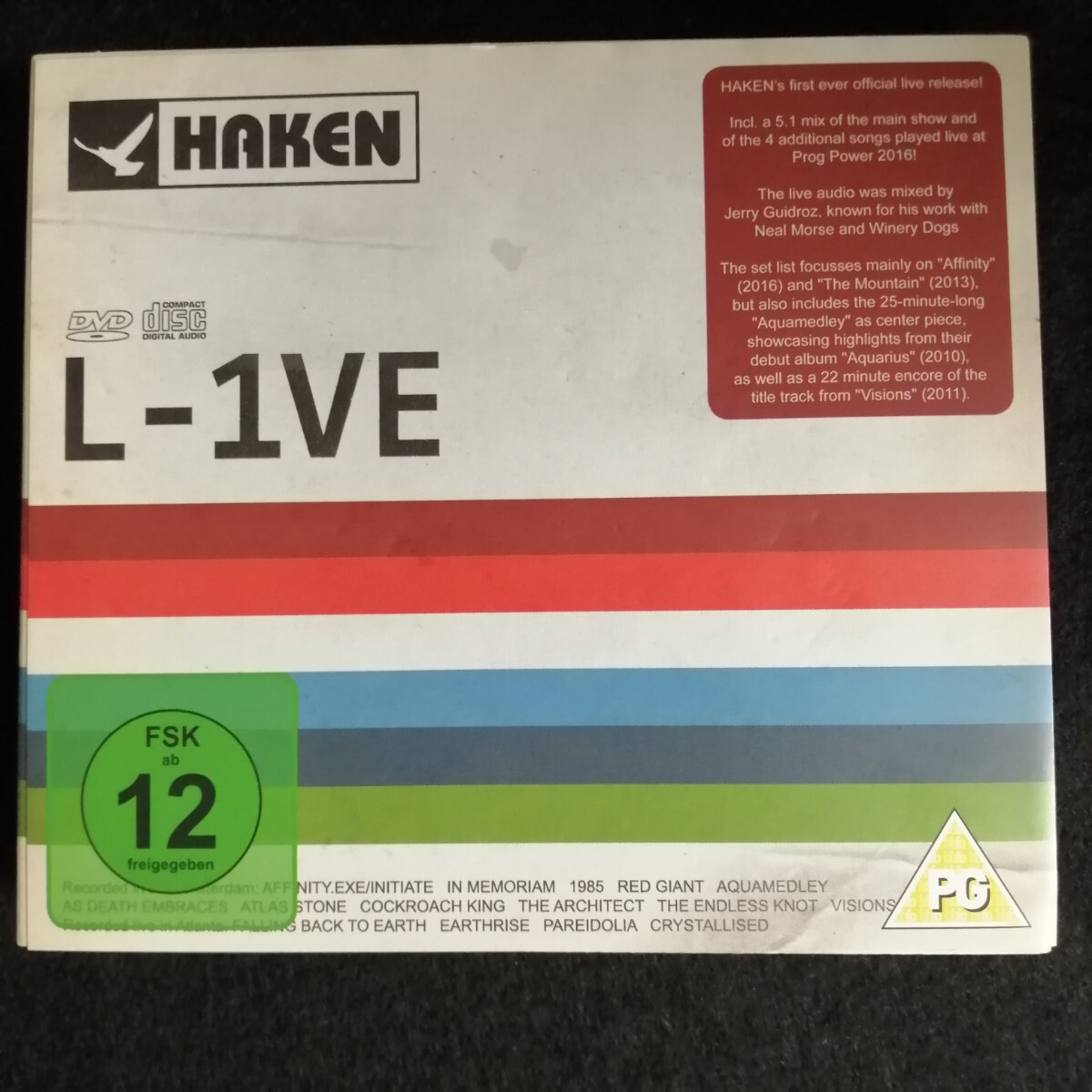 Yahoo!オークション - D06 中古CD+DVD HAKEN L-1VE ヘイケン ライブ 2C...