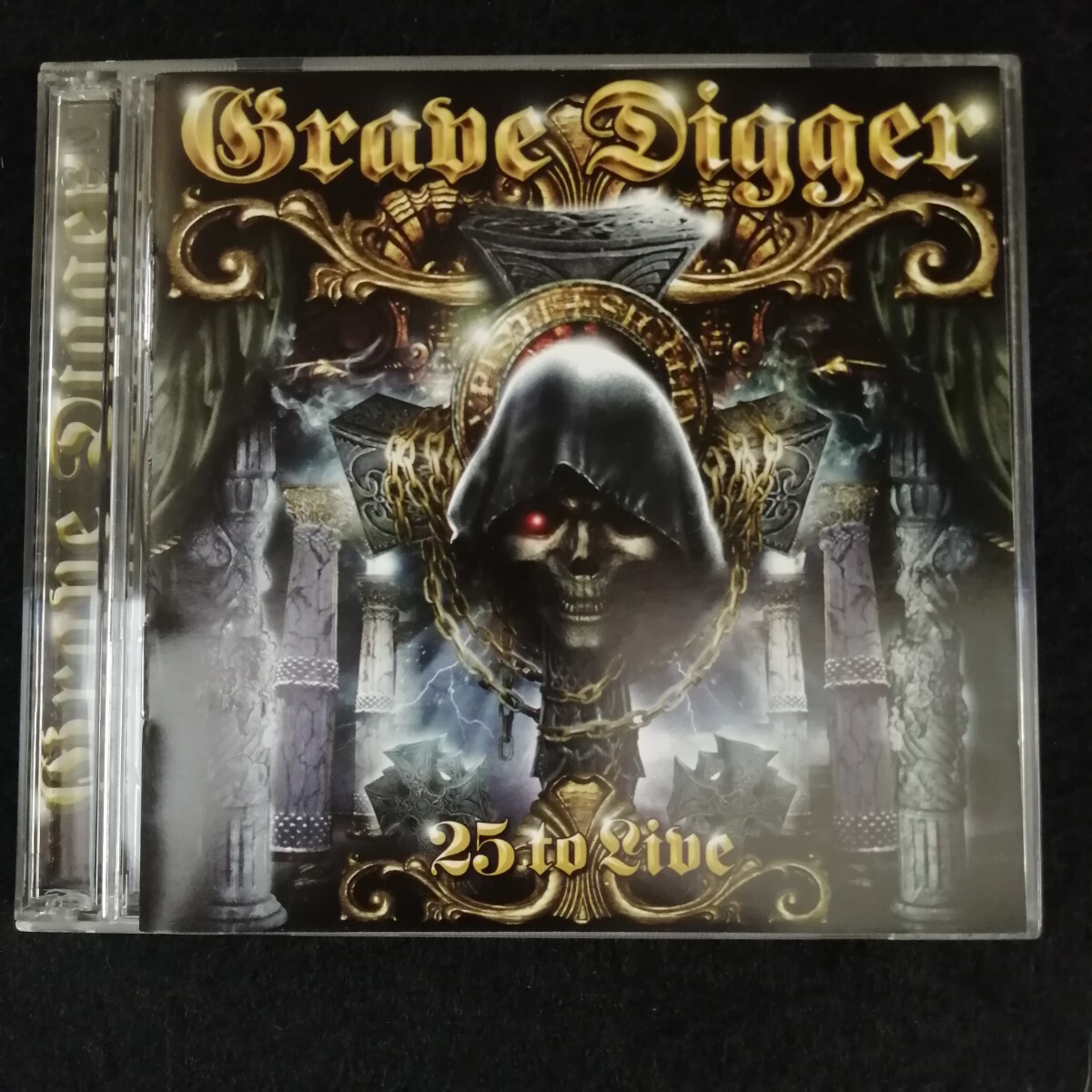 Yahoo!オークション - D06 中古CD GRAVE DIGGER 25 to live 2枚組 ライ...