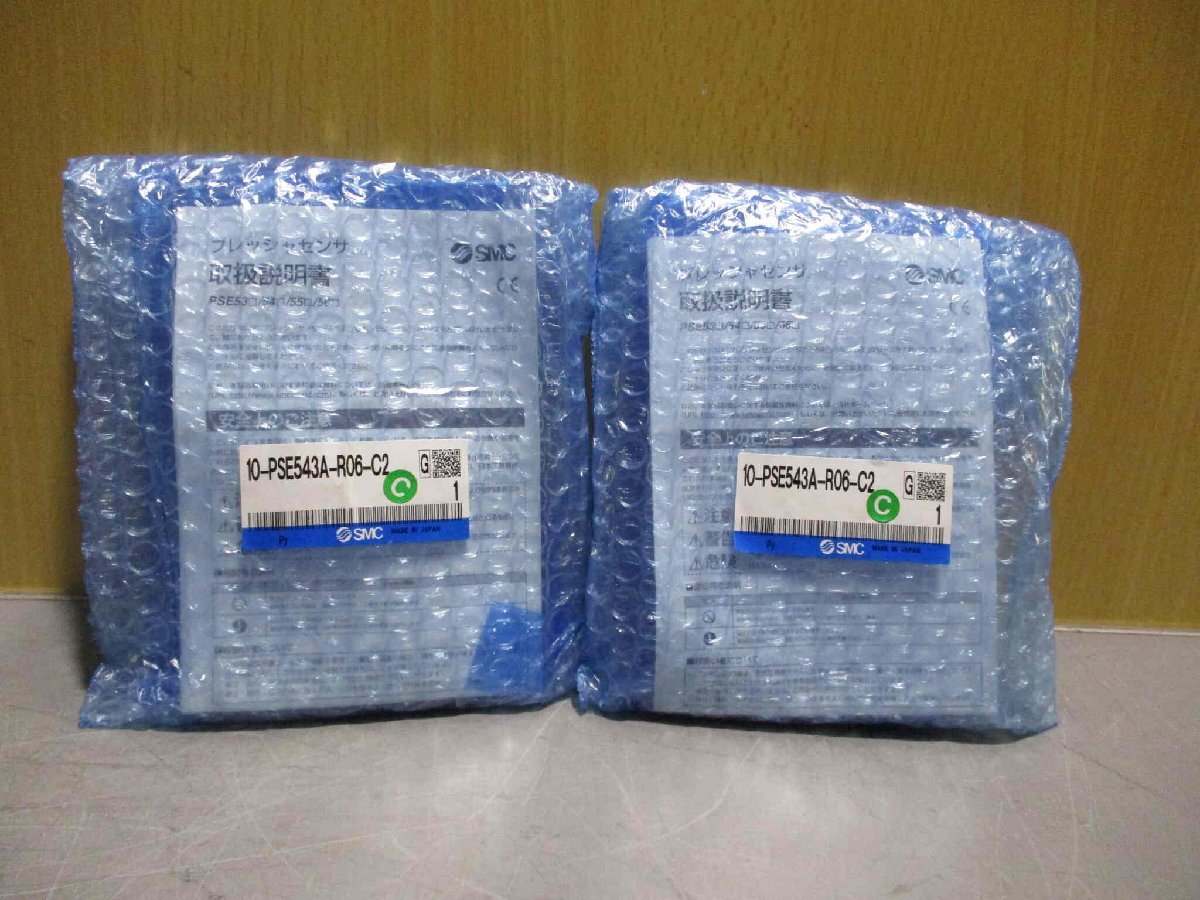 Yahoo!オークション - 新古SMC 小形空気圧用圧力センサ 10-PSE543A-R06...