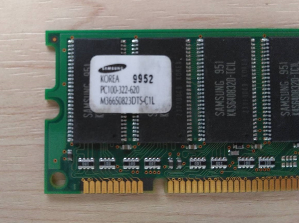 Yahoo!オークション - D22 メモリ デスクトップ用 SAMSUNG PC100-322-6...