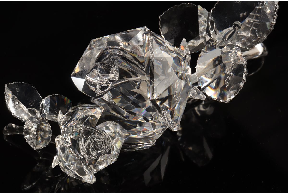 URA スワロフスキー/The Rose/全長8cm/9-6-44 検索 骨董/クリスタル/薔薇/バラ/置物/飾物/インテリア(スワロフスキー)｜売買されたオークション情報、yahooの商品 ...