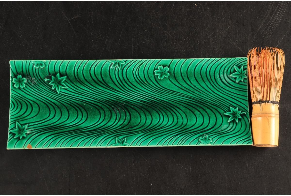 Yahoo!オークション - [URA]晄山 造/交趾雲錦長方皿5客/17-6-35 (検索)...