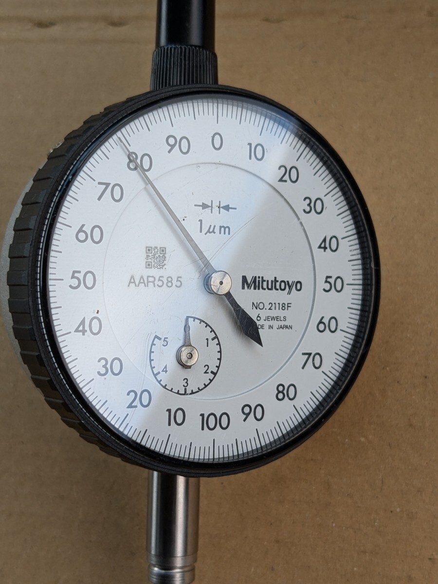 Yahoo!オークション - ミツトヨ ダイヤルゲージ 0.001mm No.2118F MITU...