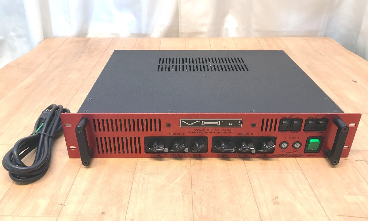 Yahoo!オークション - VHT パワーアンプ G-2502-S 電源ケーブル付（122...