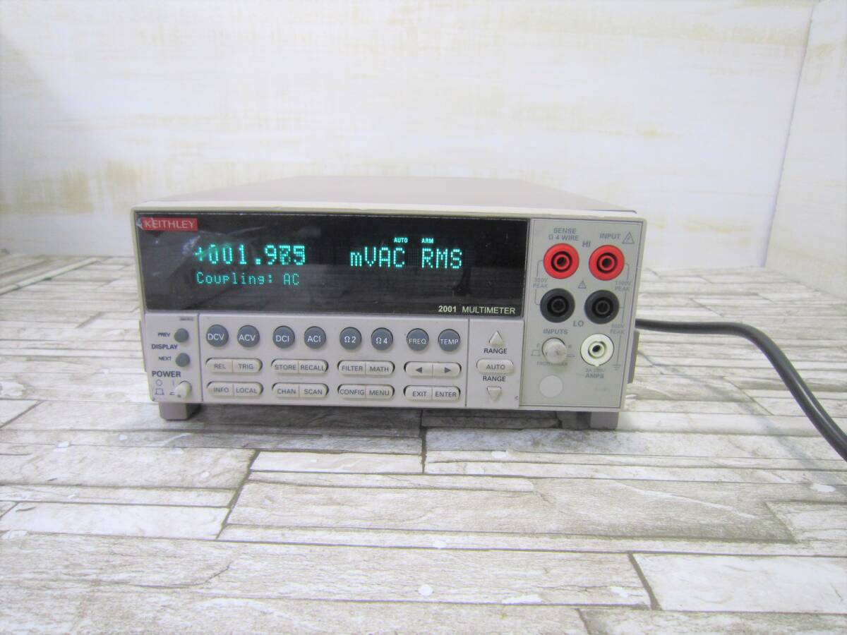 Yahoo!オークション - KEITHLEY 2001 MULTIMETER