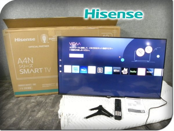 Yahoo!オークション - 展示品 Hisense/ハイセンス A4Nシリーズ 液晶テ...