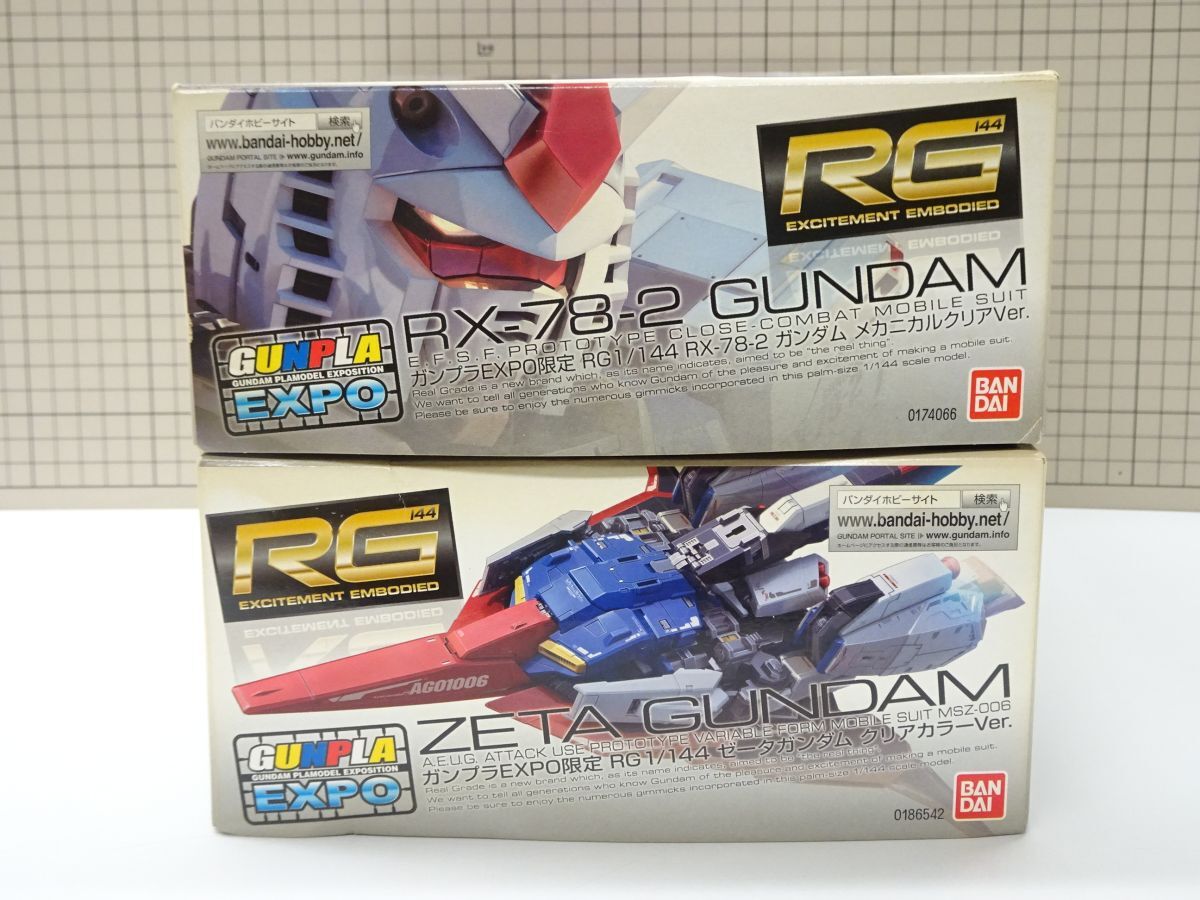 Yahoo!オークション - #k90【梱80】バンダイ RG ガンプラEXPO ガンダム...