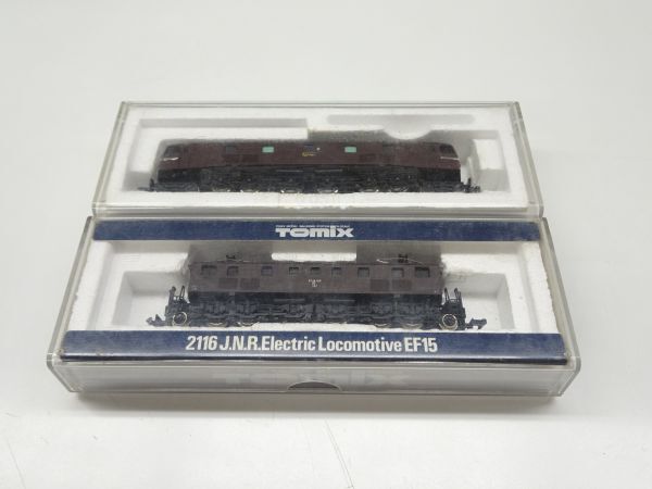 Yahoo!オークション - #k35【梱60】TOMIX EF15 KATO EF58 電気機関車 N...