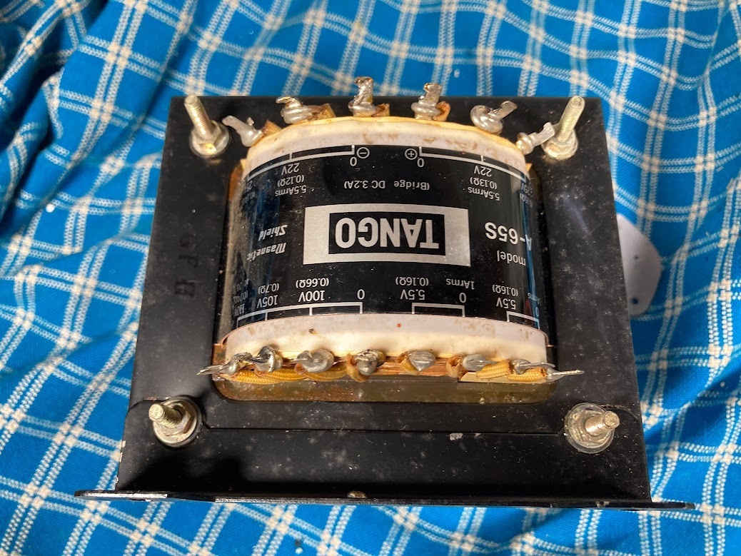 Yahoo!オークション - TANGO A65S 動作アンプ取り外し TR式用電源トラ...