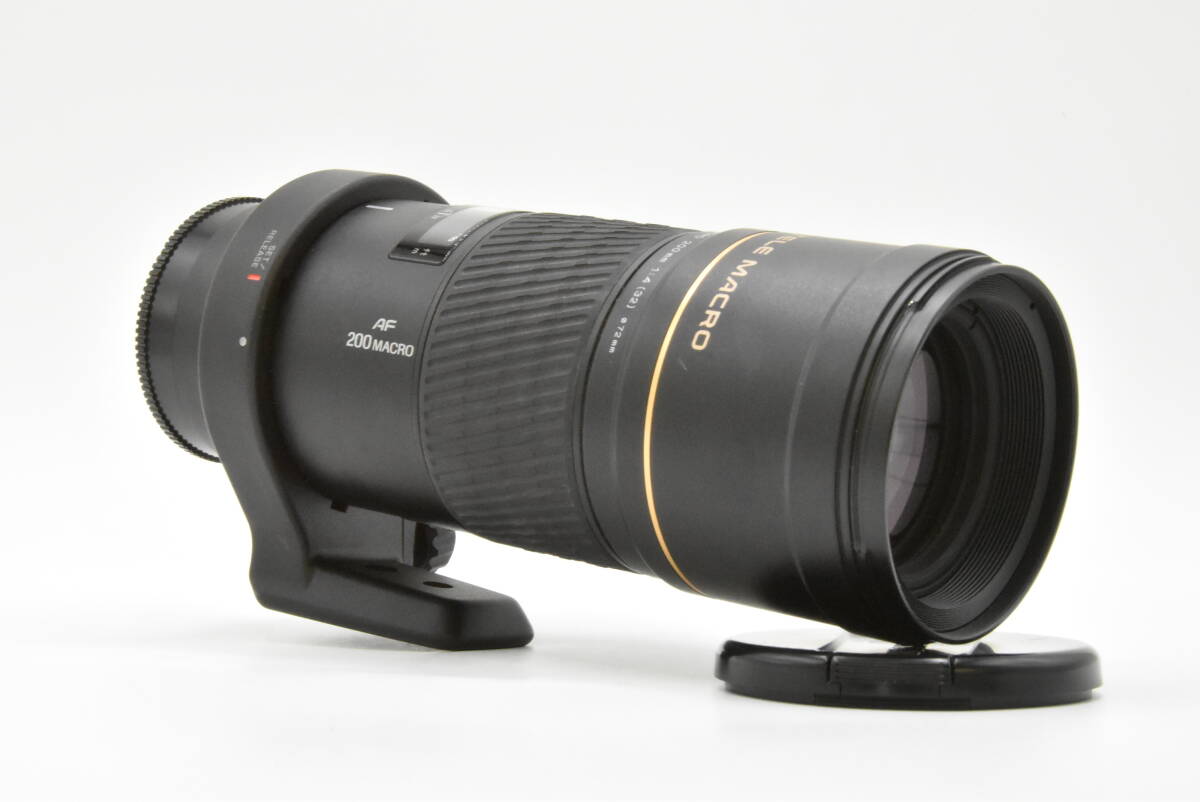MINOLTA AF APO TELE MACRO 200mm F4 ミノルタ 単焦点レンズ MINOLTA AF APO TELE MACRO 200mm F4 ミノルタ 単焦点レンズ
