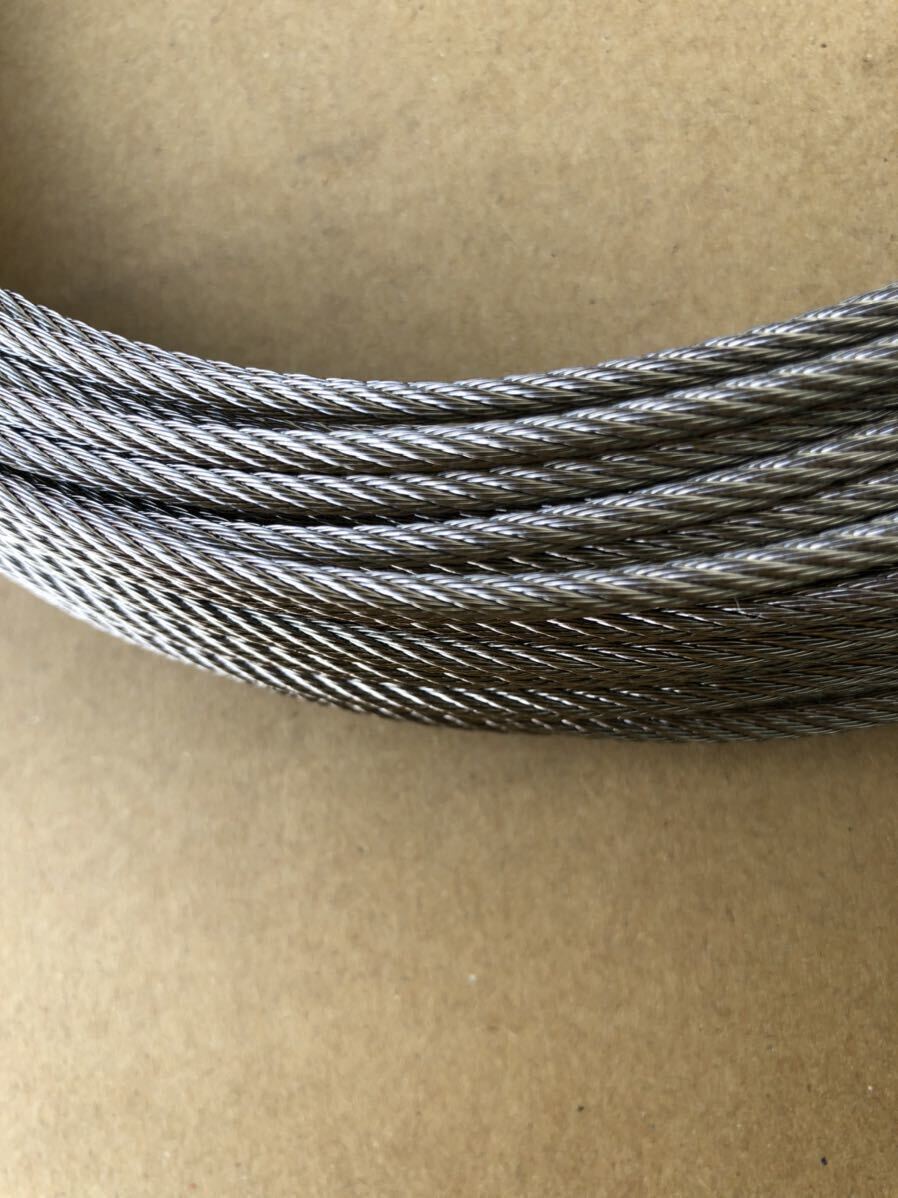 Yahoo!オークション - ステンレス カット ワイヤー ロープ 3mm 30m
