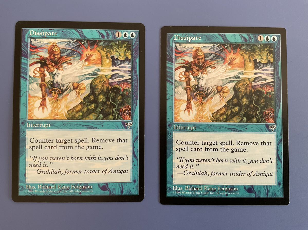 Yahoo!オークション - 【AG-MTG】《雲散霧消/Dissipate》[MIR] 青U 英...