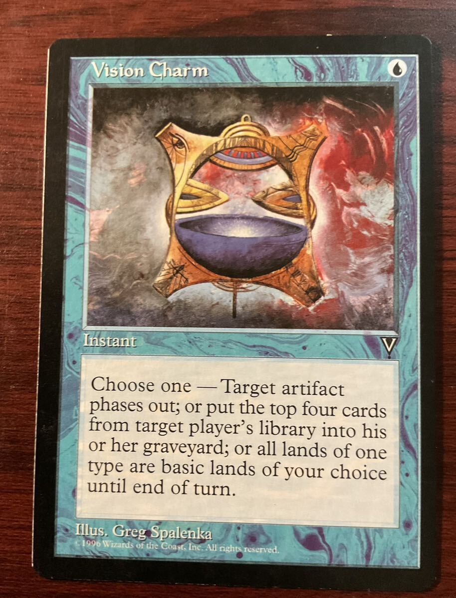 Yahoo!オークション - 【AG-MTG】《幻視の魔除け/Vision Charm》[VIS]