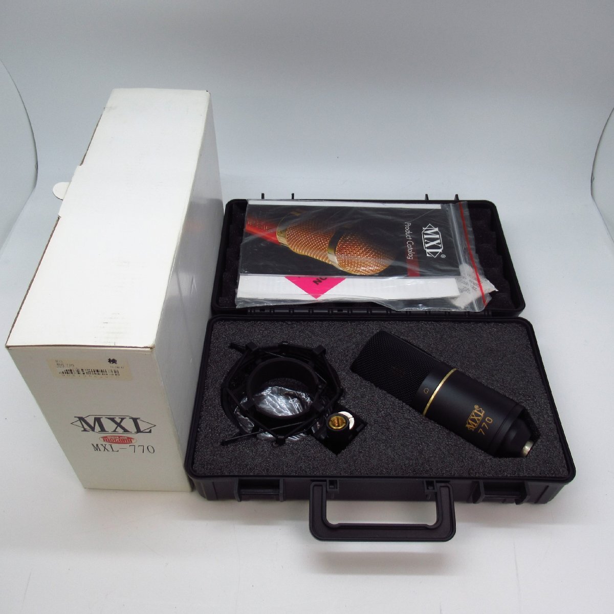 Yahoo!オークション - MXL-770 ラージダイヤフラム コンデンサーマイ...