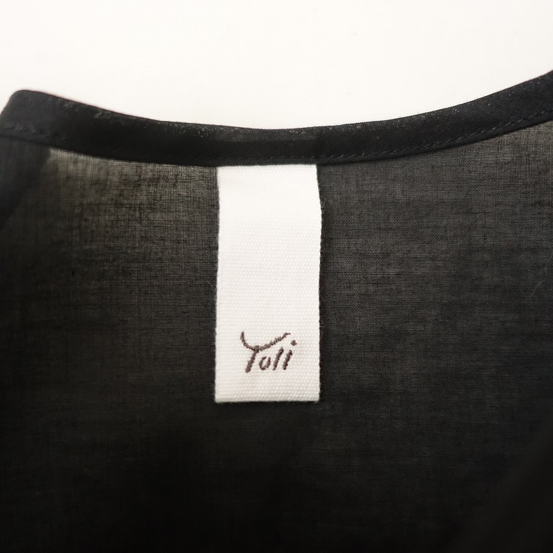Yahoo!オークション - ヨリ Yoli シンプルブラウス コットンローン生地...