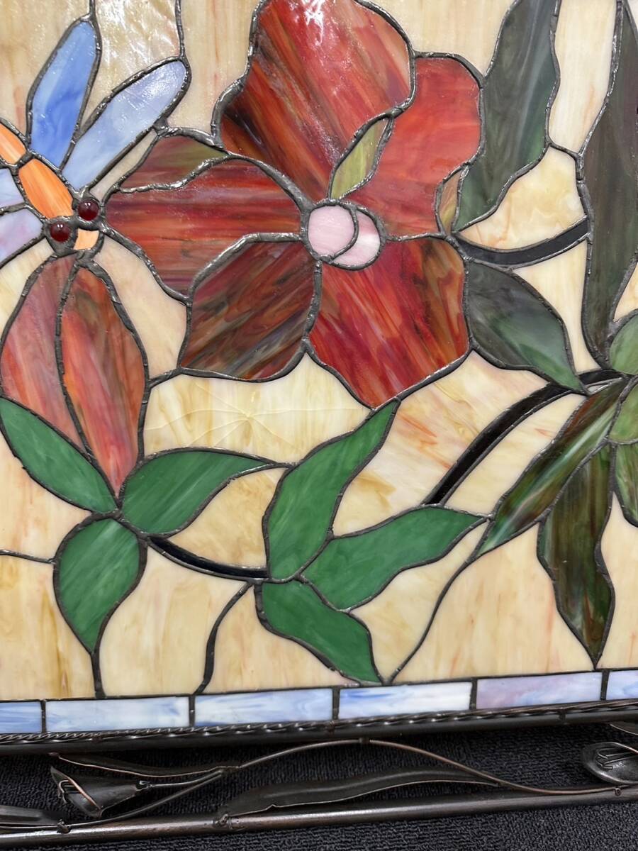 Yahoo!オークション - 4134 スタンドグラス 西洋 アンティーク 77cm...