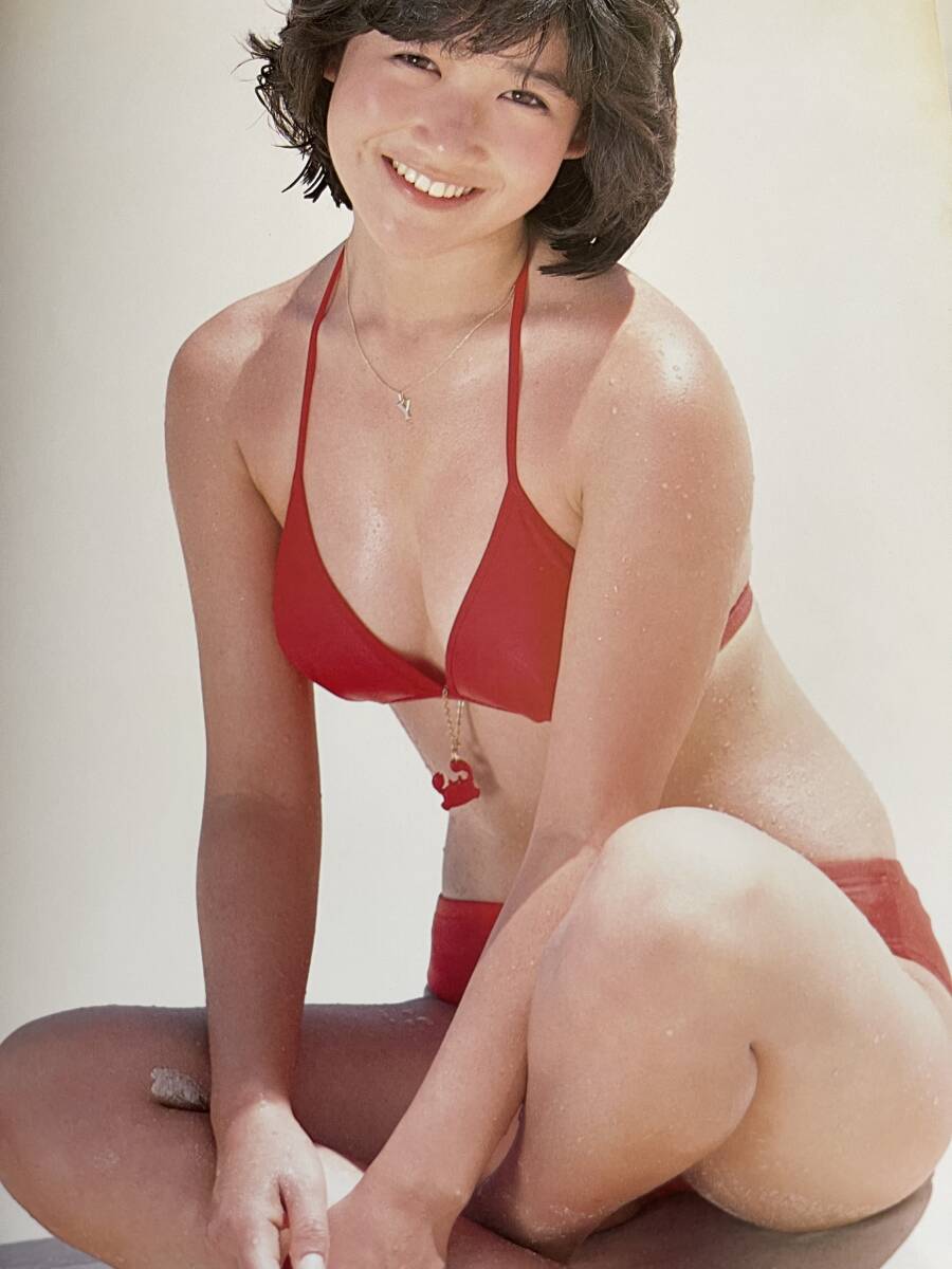 Yahooオークション お宝 岡田有希子 水着グラビア 6p 切り抜き