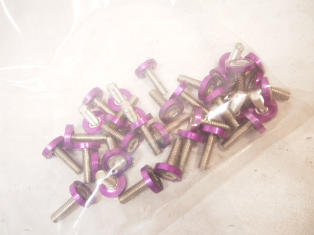 Yahoo!オークション - カラー付きボルト盛り_M6X20サイズ/汎用に カバ...