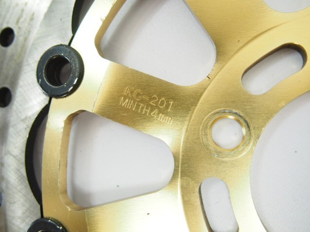 Yahoo!オークション - 310mmサンスターディスクKC-201 2枚 ローター ZR...