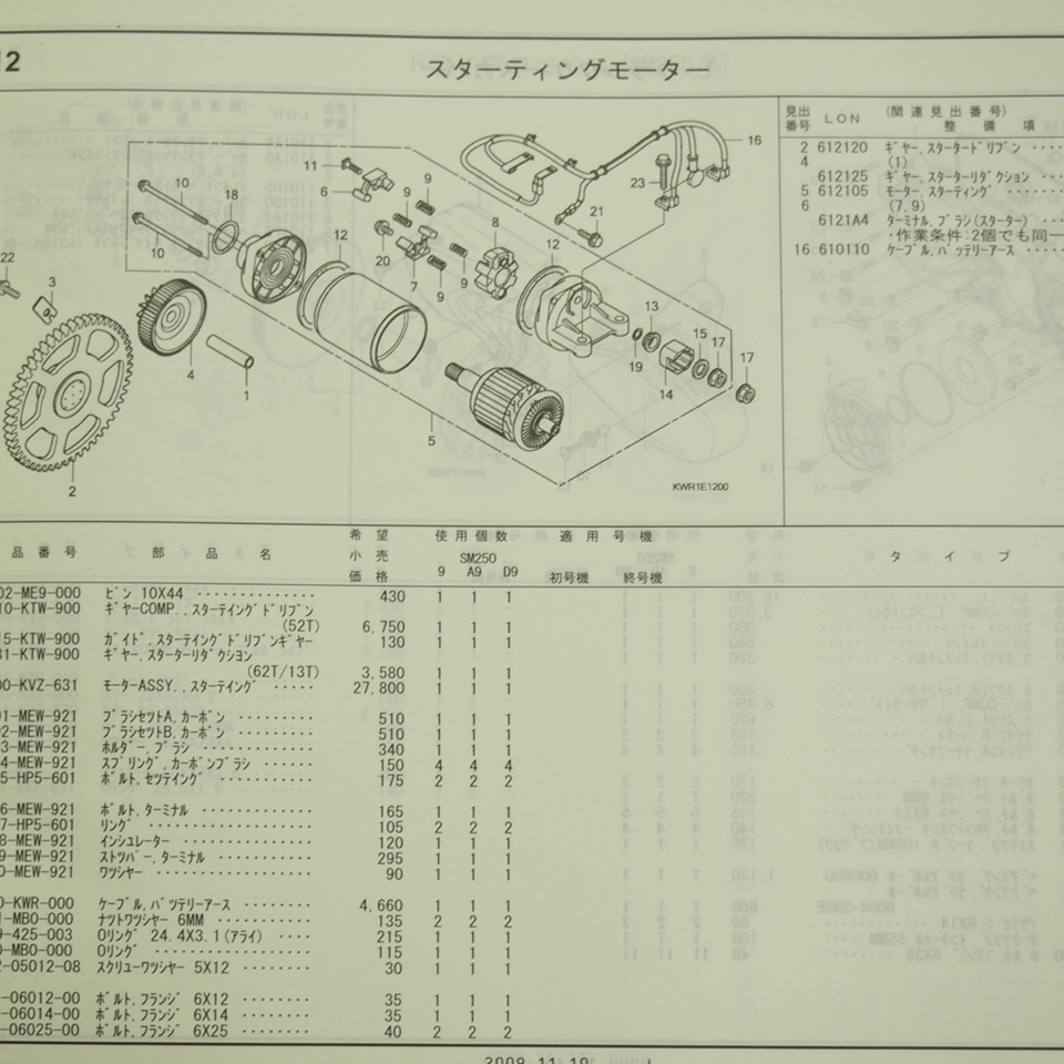 Yahoo!オークション - 2版FAZE/ABS/TYPE-SパーツリストMF11-100平成21...