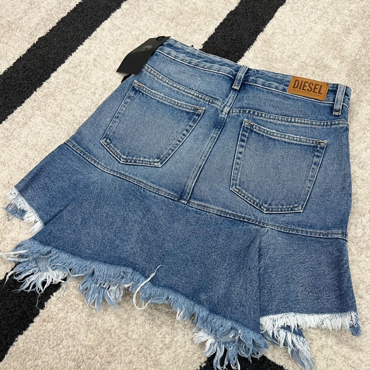 DIESEL デニムスカート デニム ミニスカート フレアスカート W26 DIESEL デニムスカート デニム ミニスカート フレアスカート W26