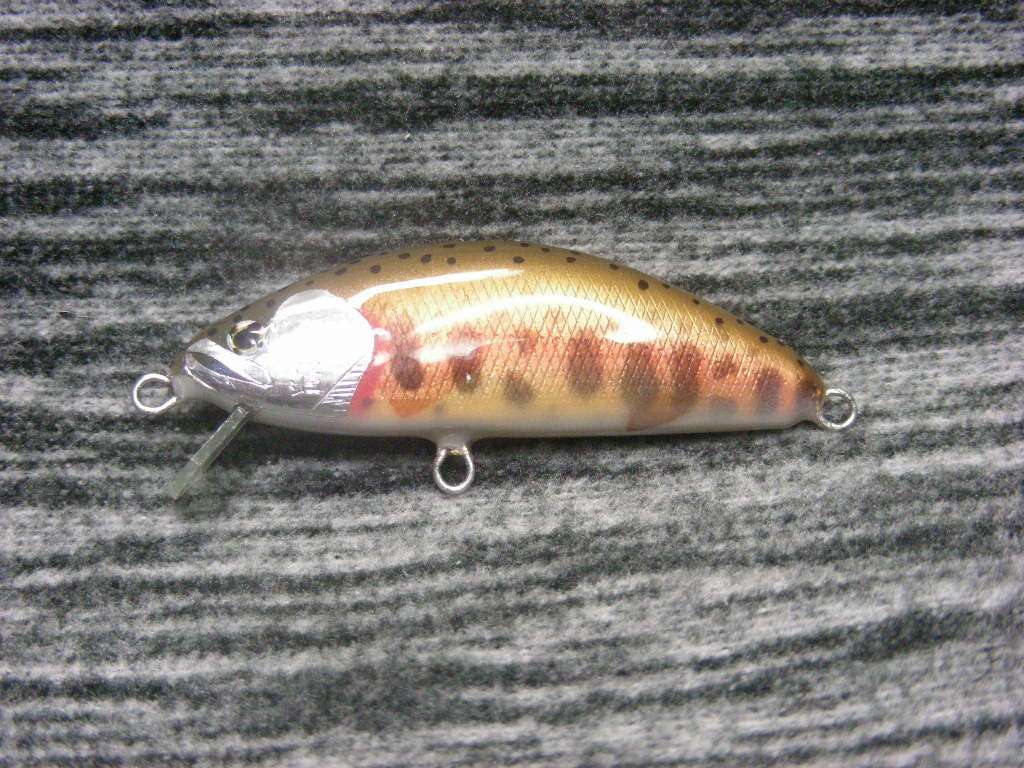 Yahoo!オークション - SG36 金箔ヤマメ 50s3.6g 阜鵜 ハンドメイドミノ...